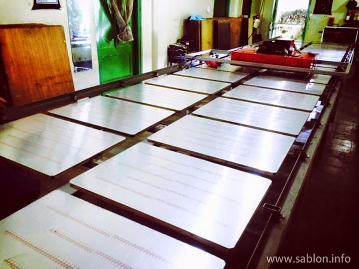 Jenis-jenis meja sablon kaos