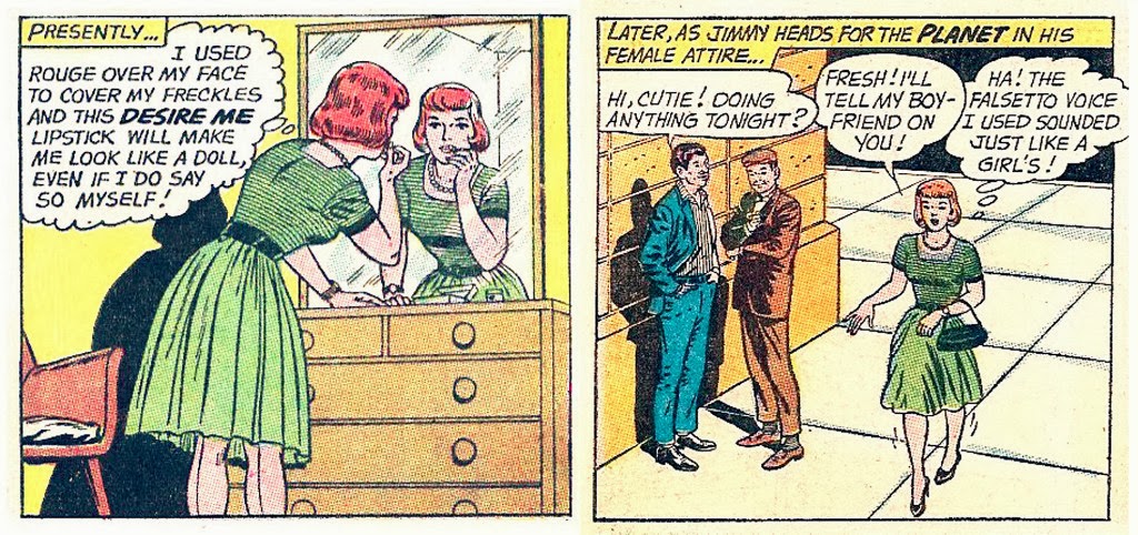 Misfit Robot Daydream: Jimmy Olsen is a Sweet Transvestite in the Final ...