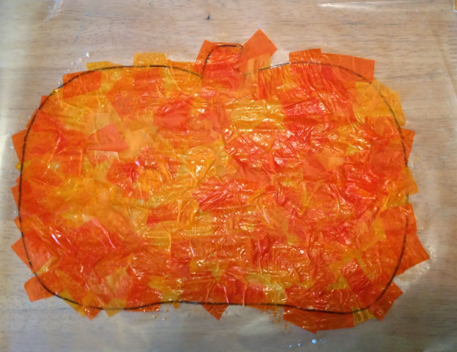 With a Faithful Heart: Pumpkin Craft Time! {Little Ones Learning}