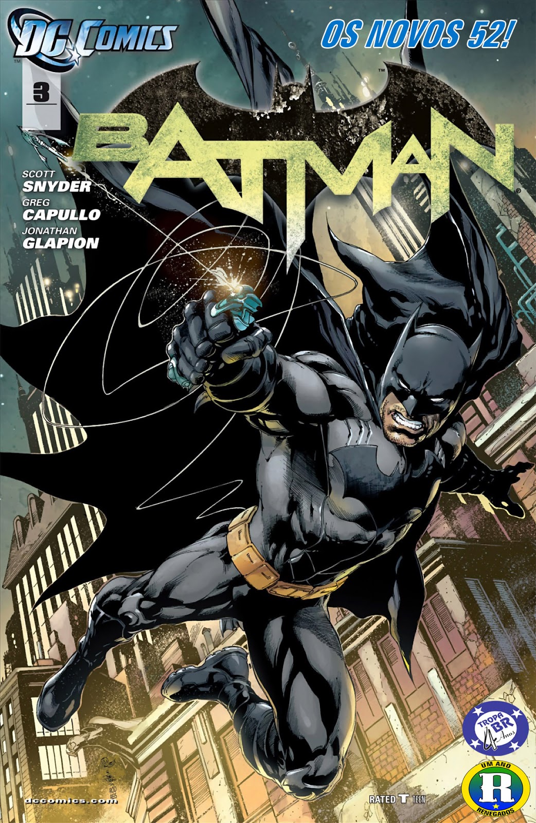 Gabo Reads (Perdido em Livros): [Resenha] Batman #1 a #7 Os Novos 52