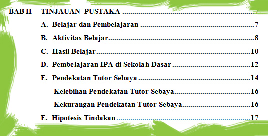 Cara membuat skripsi bab II