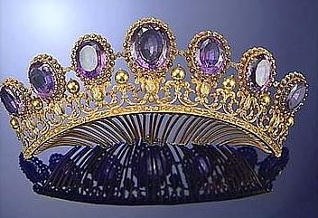 Marie Poutine's Jewels & Royals: Amethyst Tiaras