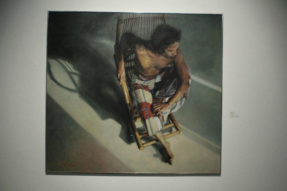 BEKAS WARNA ART GALLERY: PERTARUNGAN : AMRON OMAR