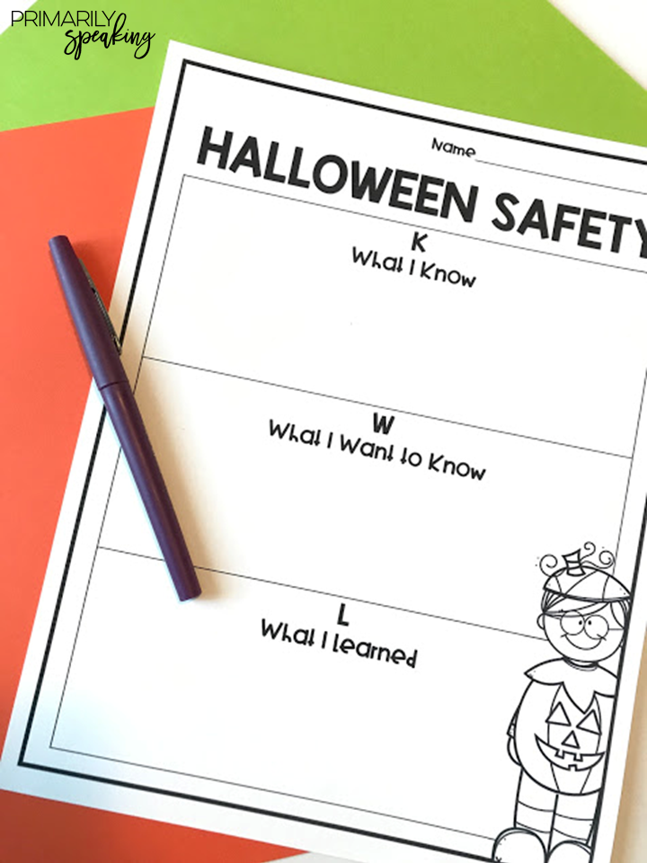 Ideas for Teaching Halloween Safety | Primarily Speaking