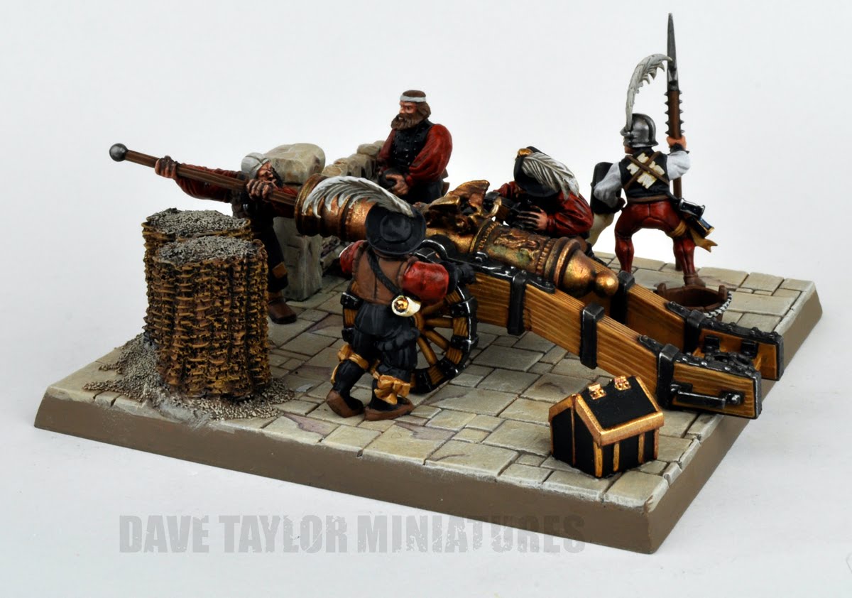 davetaylorminiatures: The Artillery Train of Nuln (Part 7)