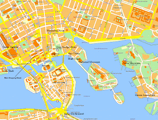 Map of Stockholm