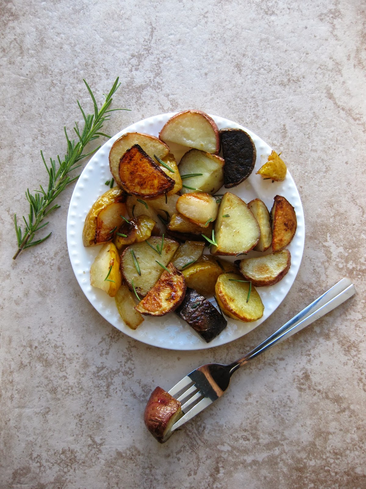 Stew or a Story: Rosemary Roasted Potatoes & Pears