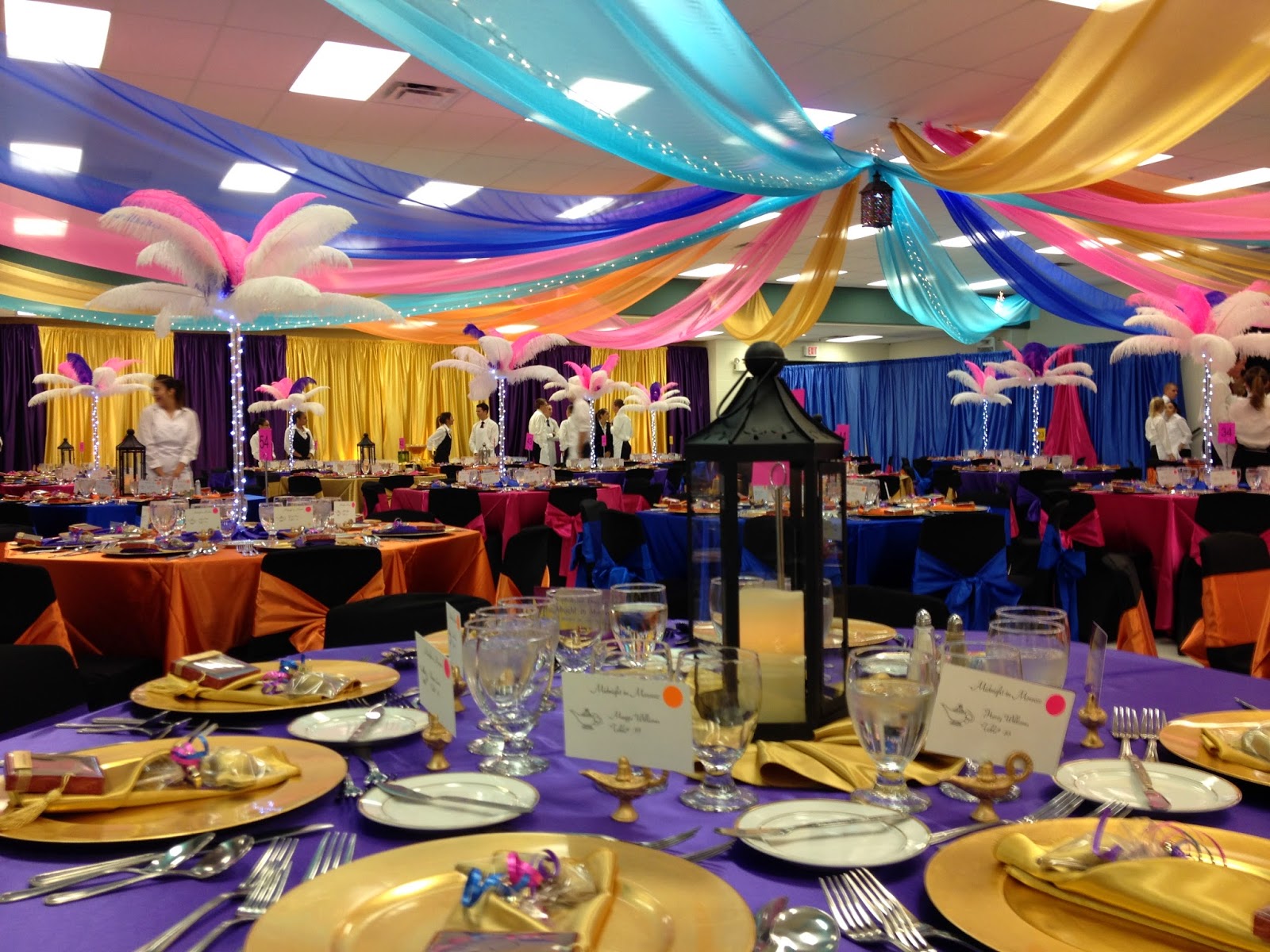 Party People Event Decorating Company: Midnight in Morocco, Sophomore ...