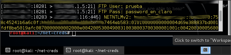 net-creds.py: un script en python para obtener las contraseñas y hashes mediante un interfaz o ...
