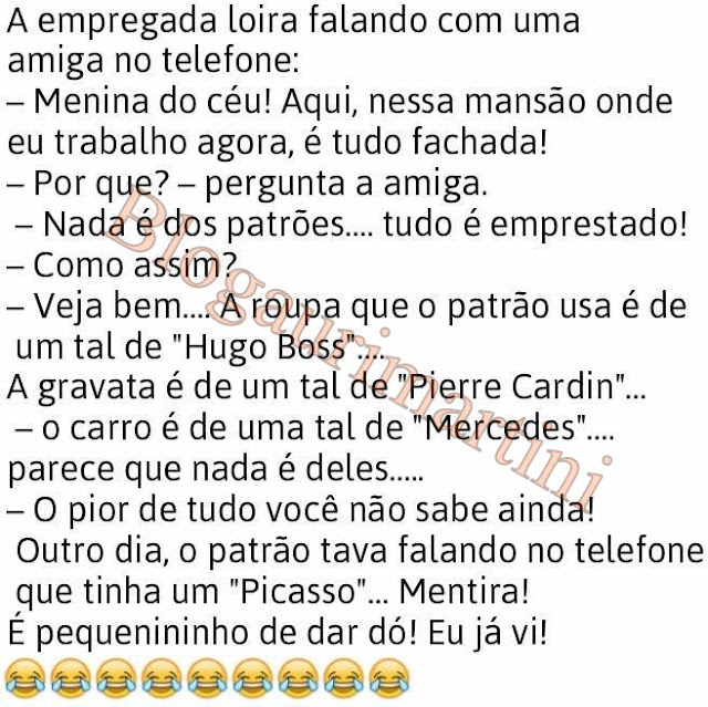 blogAuriMartini: piadas