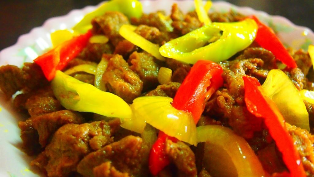 Daging Goreng Belacan..Sungguh Menyelerakan