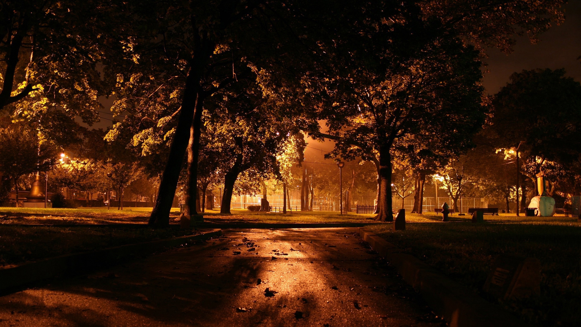 Park dark view - High Definition Wallpapers - HD wallpapers