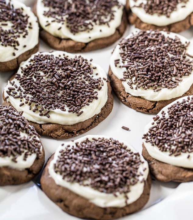 Chocolate-Chocolate Chip Sprinkles Cookies - Easy Kraft Recipes ...