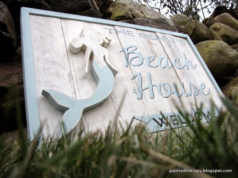 Painted Therapy: A Seaside Sign