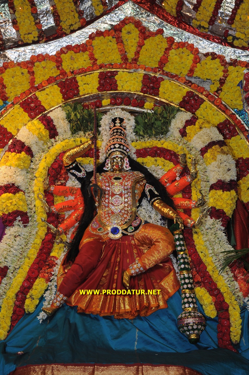 About Proddatur., SIVALAYAM, Mahishashura Mardini Devi Alankaram ...