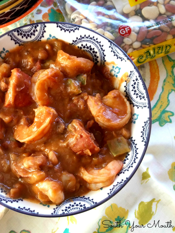 South Your Mouth: Shrimp & Sausage 15 Bean Gumbo