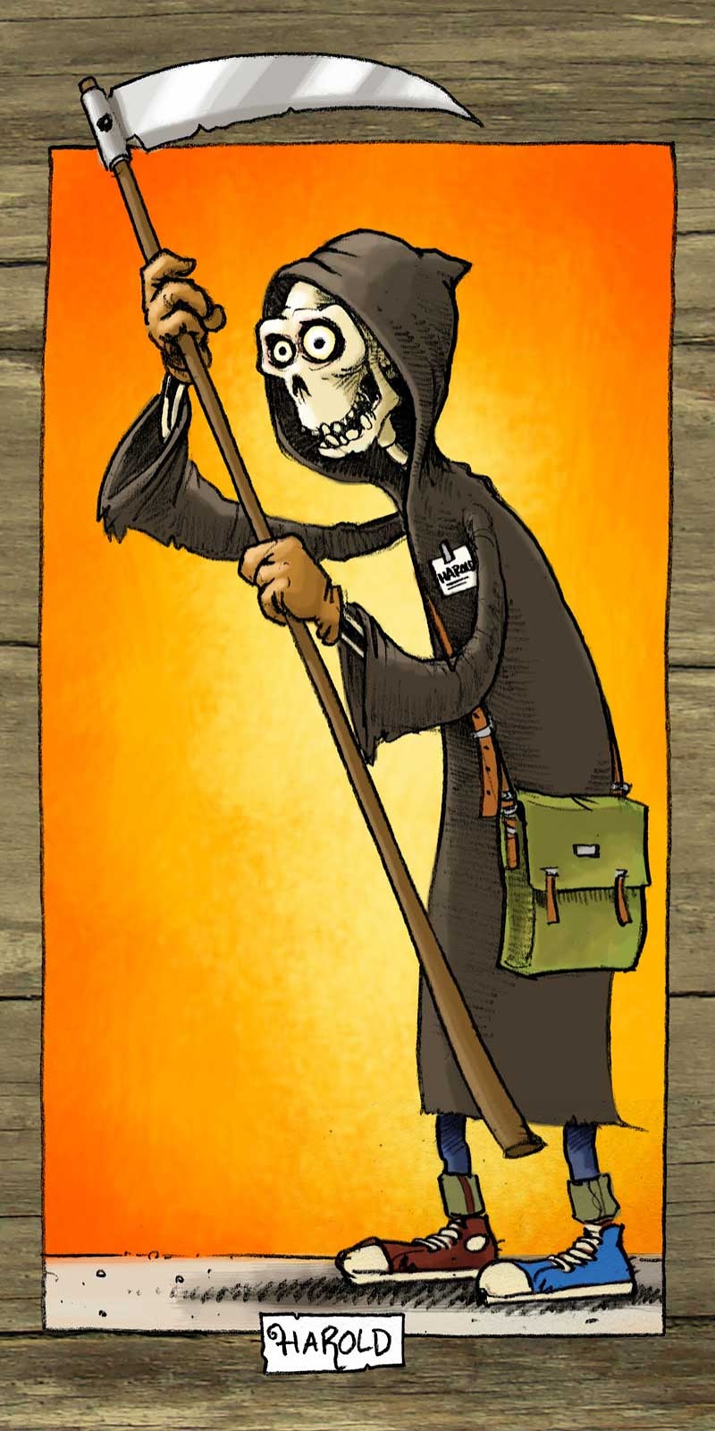 Captain Fred's Curiosities: Scary Harry!