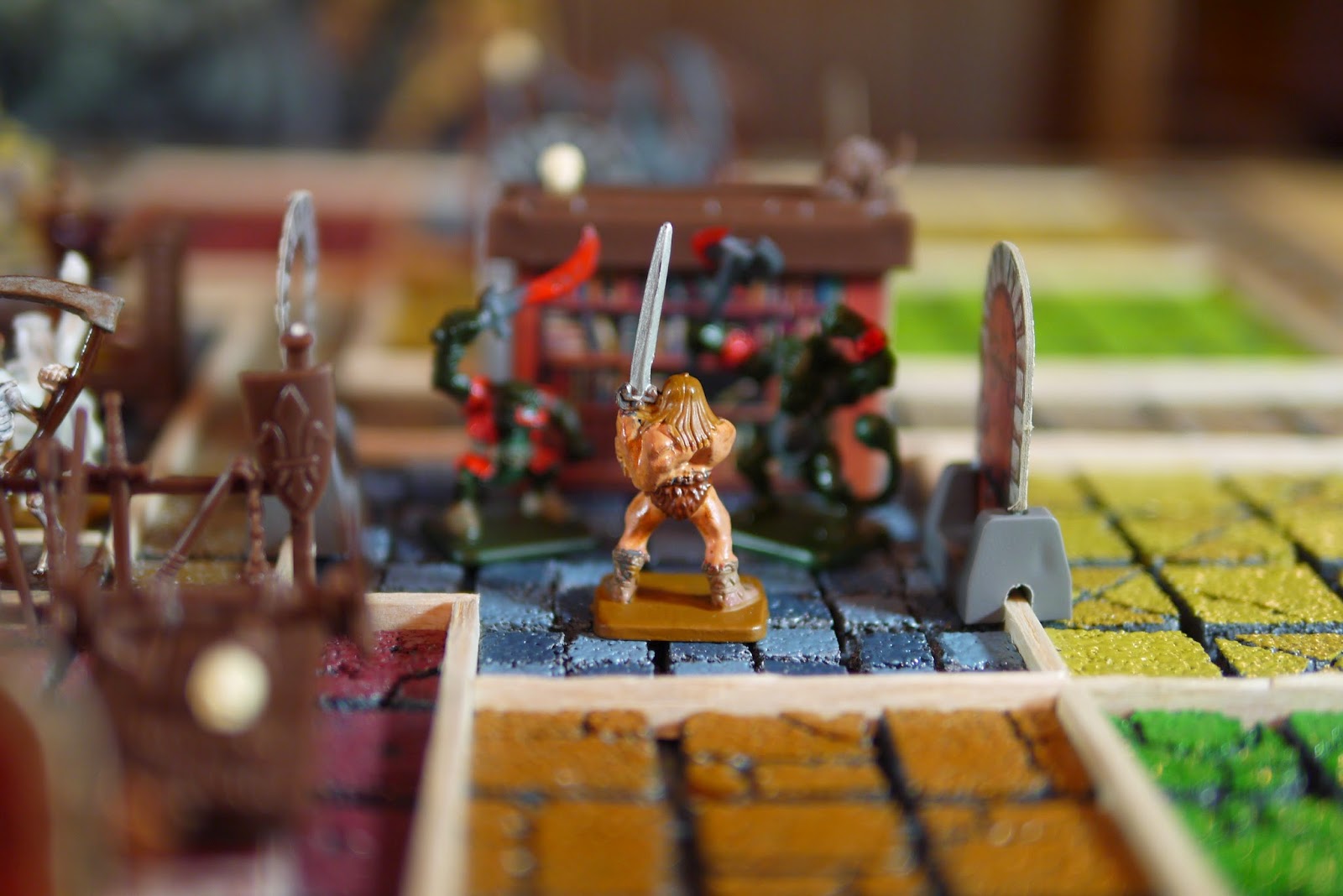 ADP's Gaming Closet: Custom HeroQuest Board