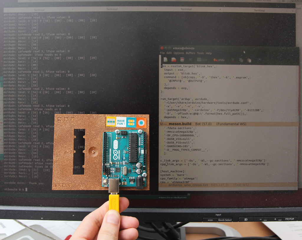 Nibble Stew: Meson build system now has Arduino support