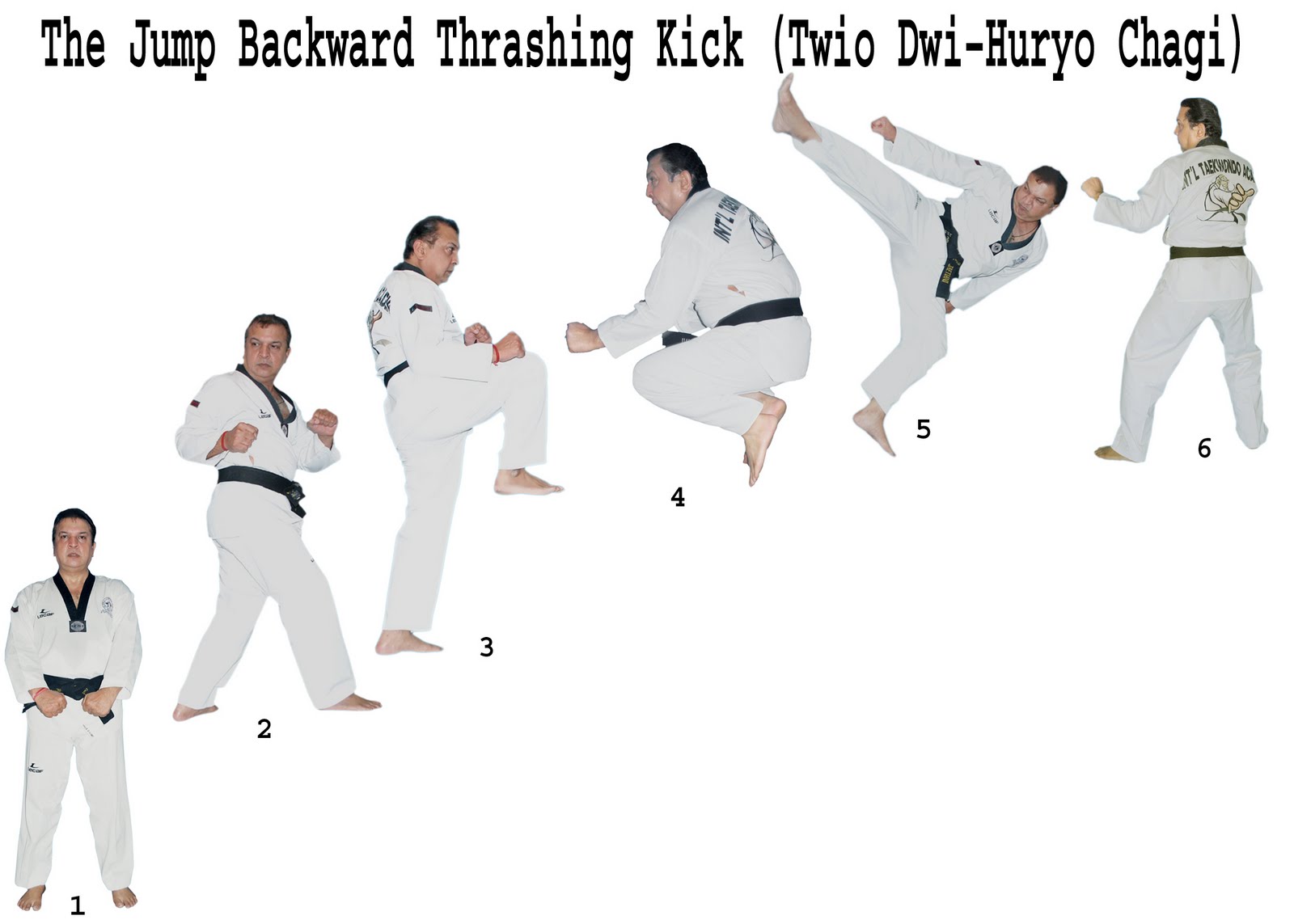 Taekwondo Fed. of India special Jump Kicks.
