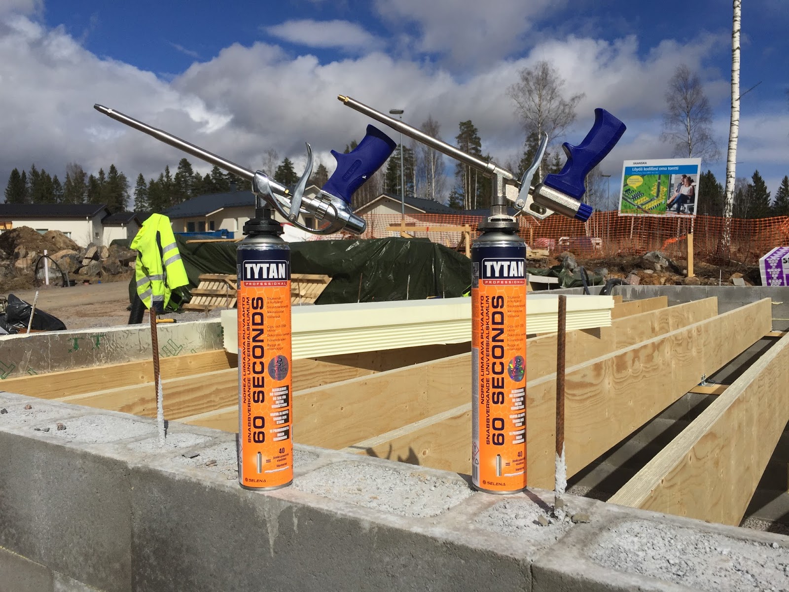 Timpurille talo -Rakennusblogi: Finnfoam rossipohja