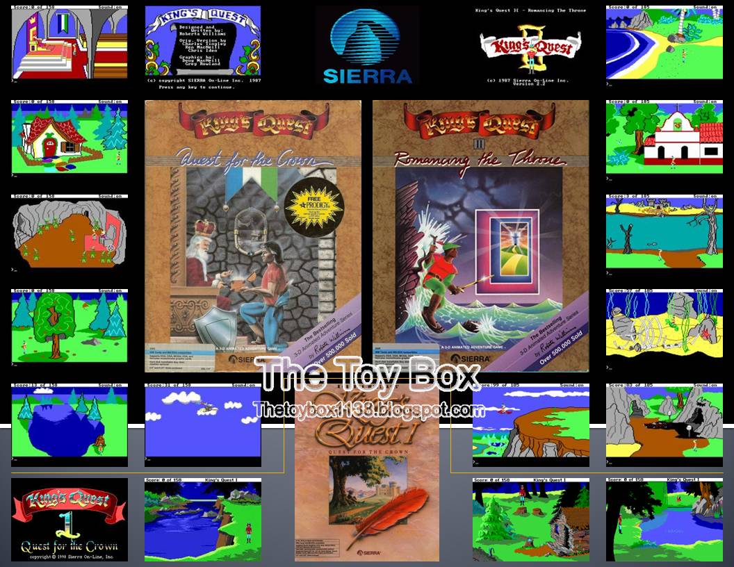 The Toy Box: Sierra Adventure Games (Sierra)