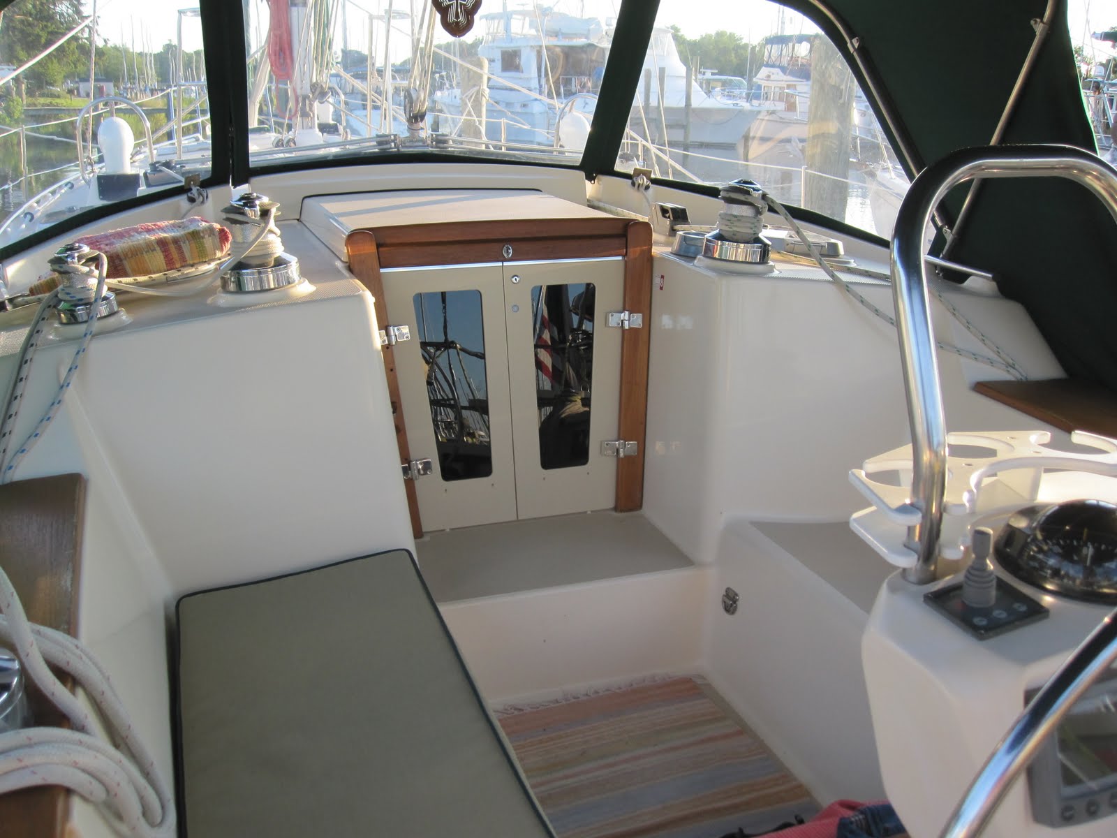 Companionway Doors: 2011