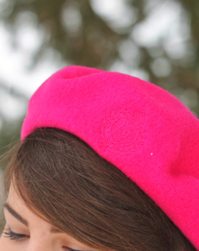 Raspberry Beret. | Passing Whimsies