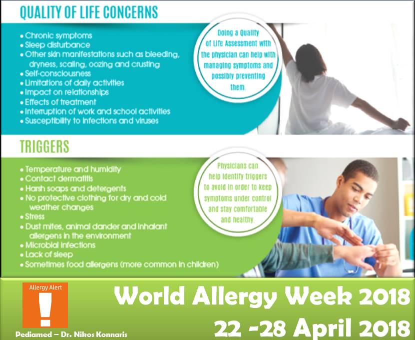 PEDIAMED: WHAT IS ATOPIC DERMATITIS ? WORLD ALLERGY WEEK 22-28 APRIL ...