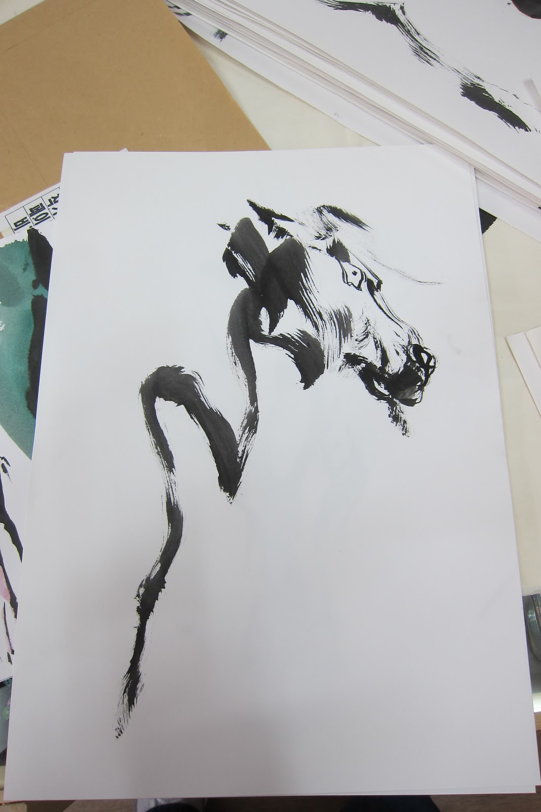 The Constant Crafter: Baek Seong Min - Master of 수묵화 (Korean Ink Brush ...