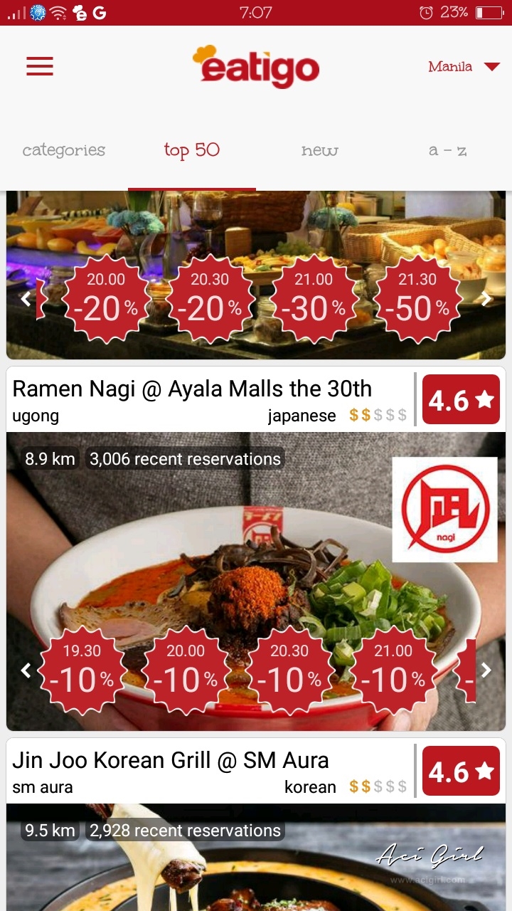 Where should we eat? Eatigo is the way to go! | Aci Girl