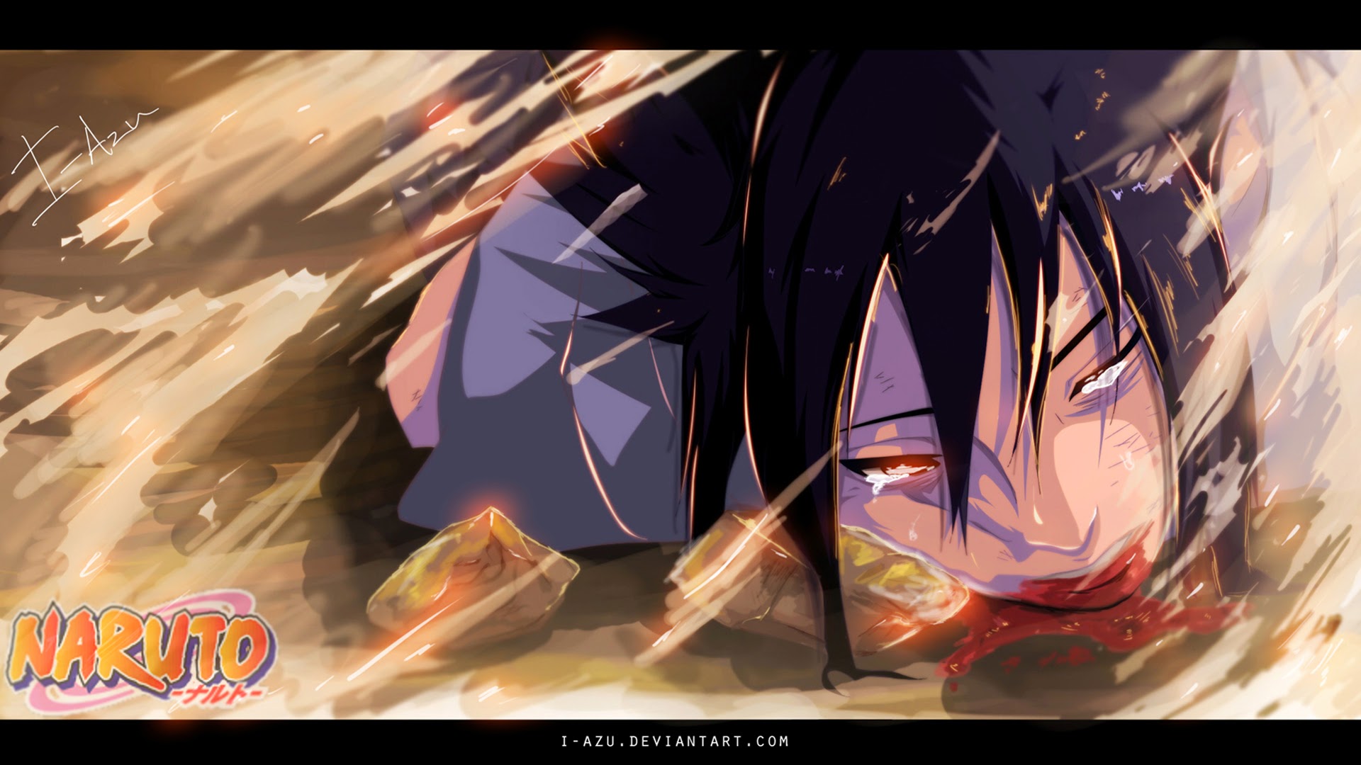 Sasuke Uchiha Bleeding 9n HD Wallpapers - Anime Wallpaper