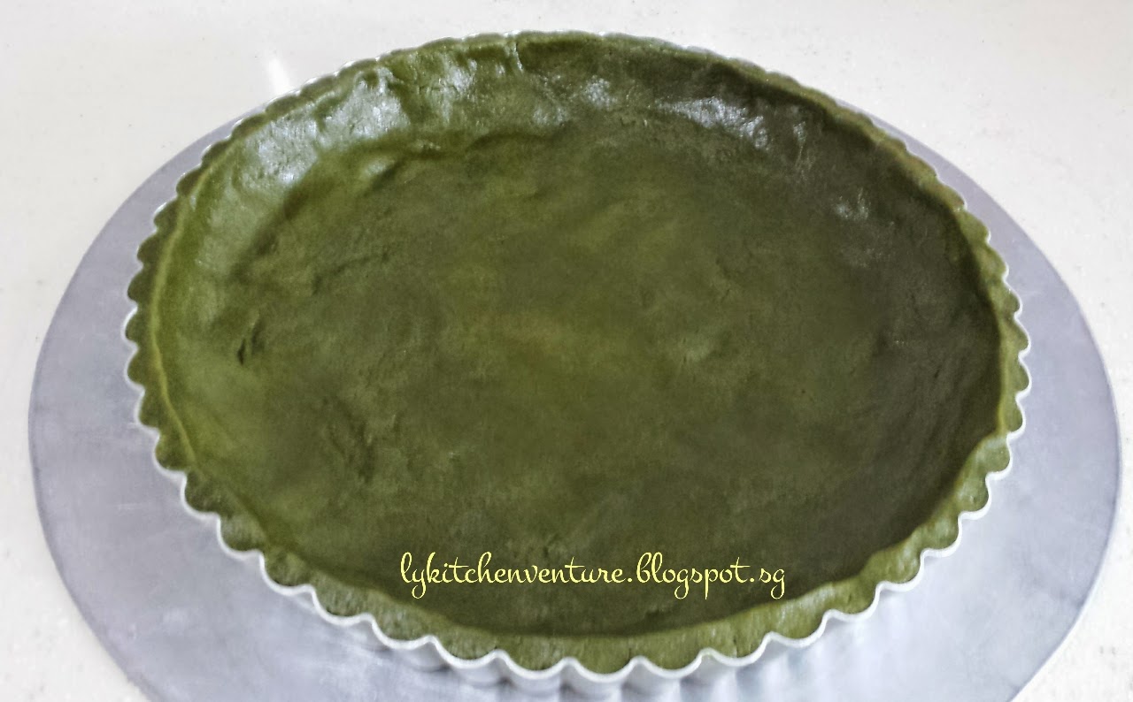 LY's Kitchen Ventures: Matcha and Yuzu Tart