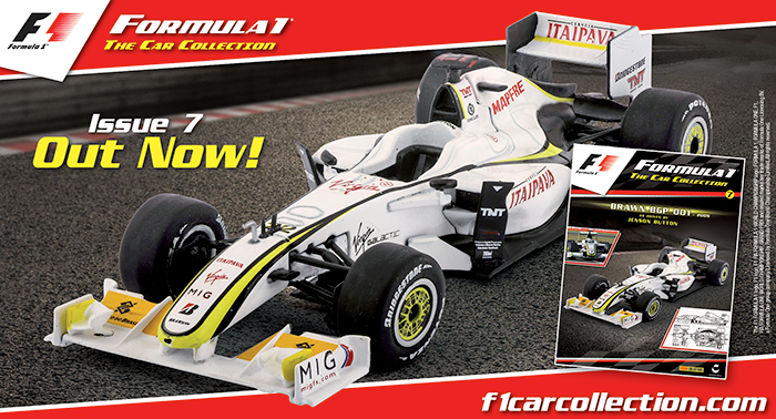 F1 The Car Collection 1/43 Panini England | Colecciones Chéveres