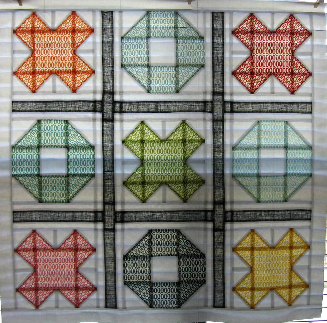 Half Stitched: The Tic Tac Toe Quilt