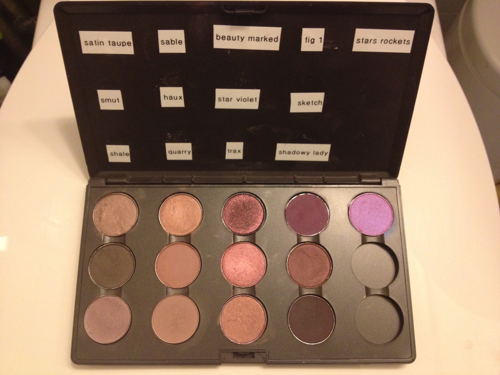 nycmakeuplover : My Mac Eyeshadow Palettes: Purples