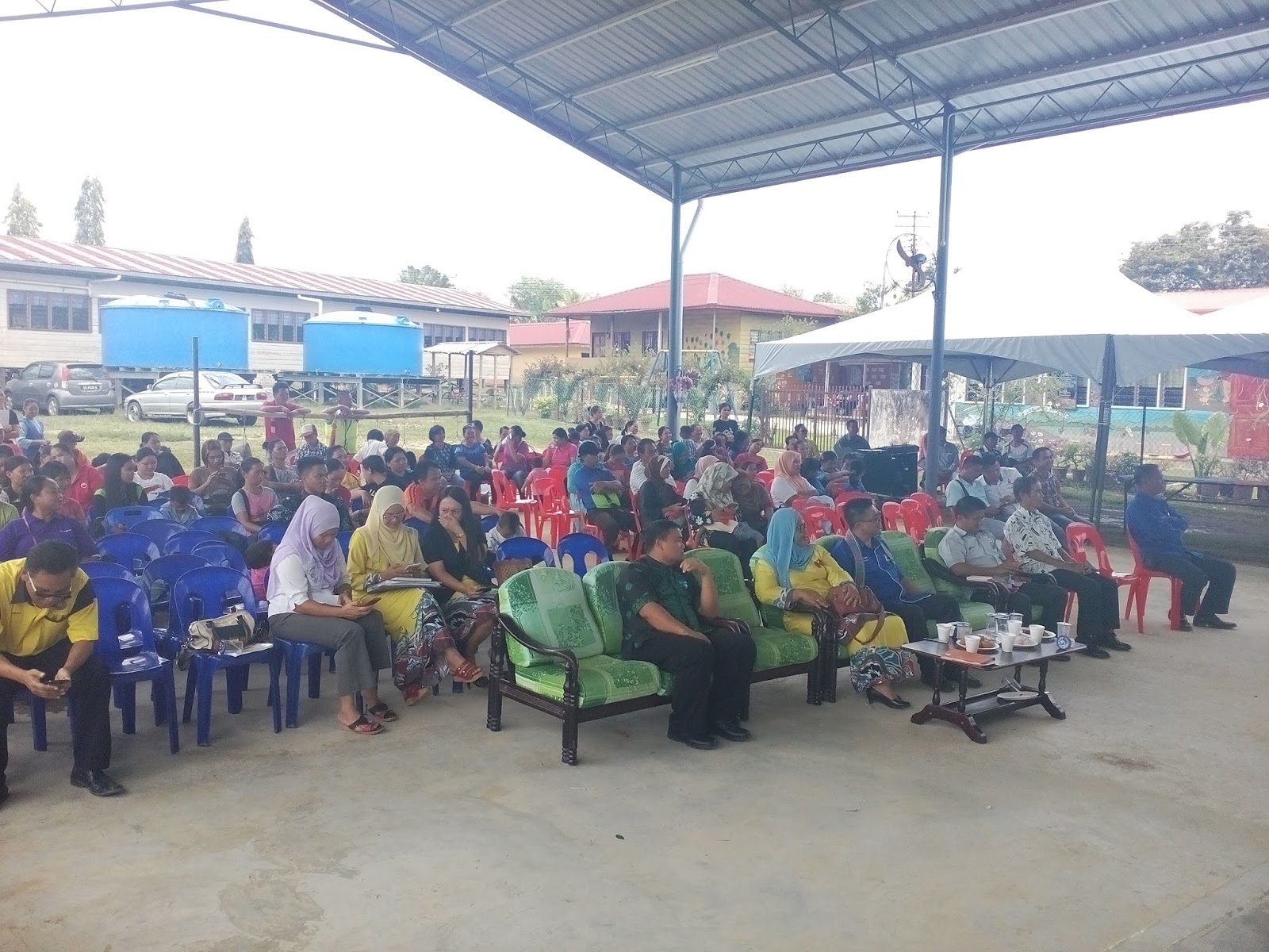 KAMPUNG TONOBON BARU, KENINGAU, SABAH: PERASMIAN DEWAN TERBUKA SEKOLAH ...