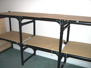 AP Digital light: PVC shelf