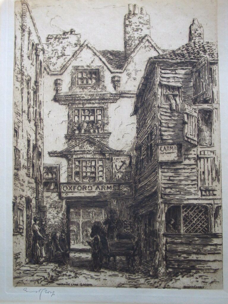 Grafiek uit de Internationale school: George, Ernest (1839-1922)