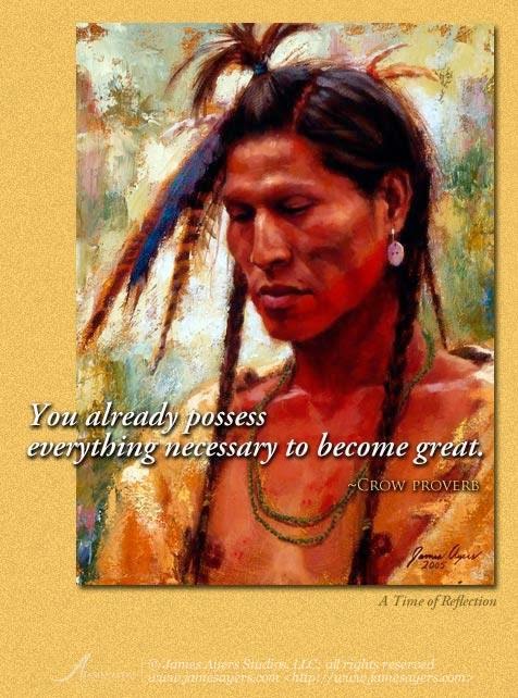 White Wolf : 20 James Ayers outstanding paintings of Native American ...