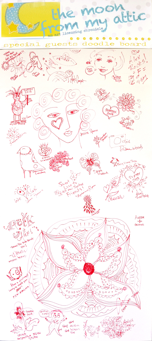 the moon from my attic: Doodles Museum