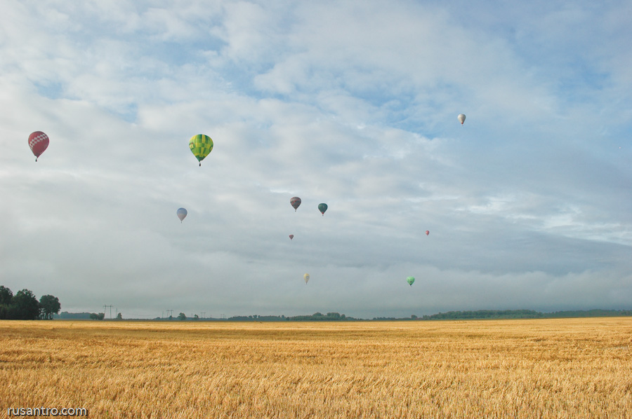 Gaisa Balonu Festivāls - trešais lidojums