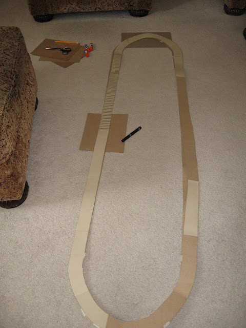 Almost Unschoolers: Summer Fun Day 58 - Cardboard Roller Coaster Craft