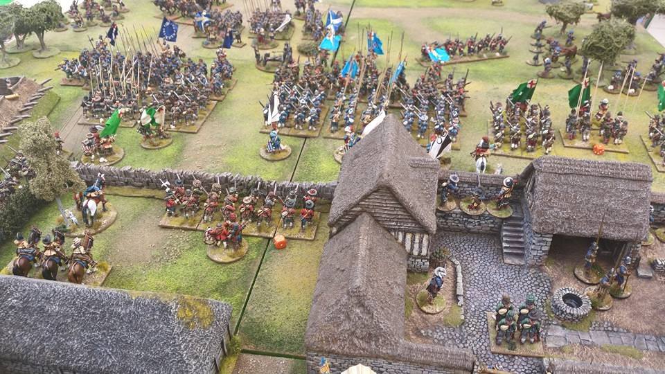 The Camlachie Wolfe: English Civil War game at Claymore.