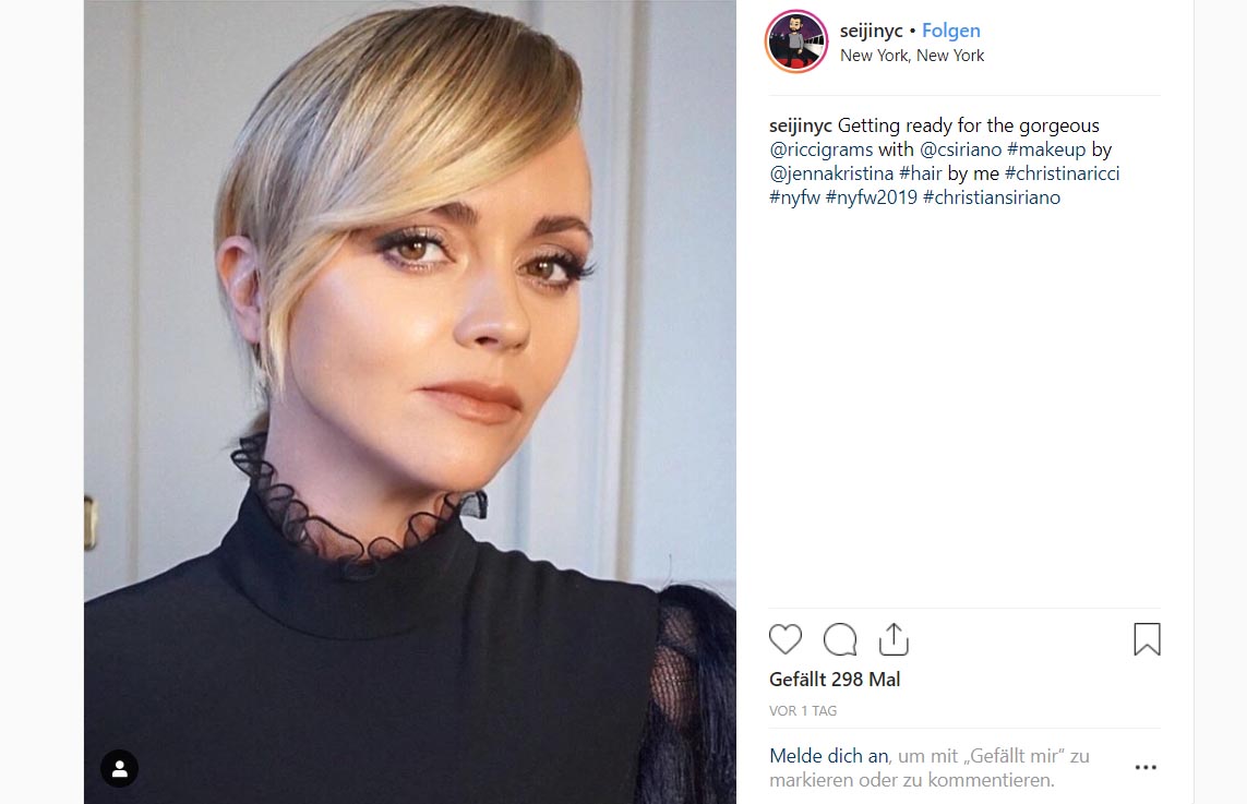 New WonderfulChristinaRicci: Februar 2019