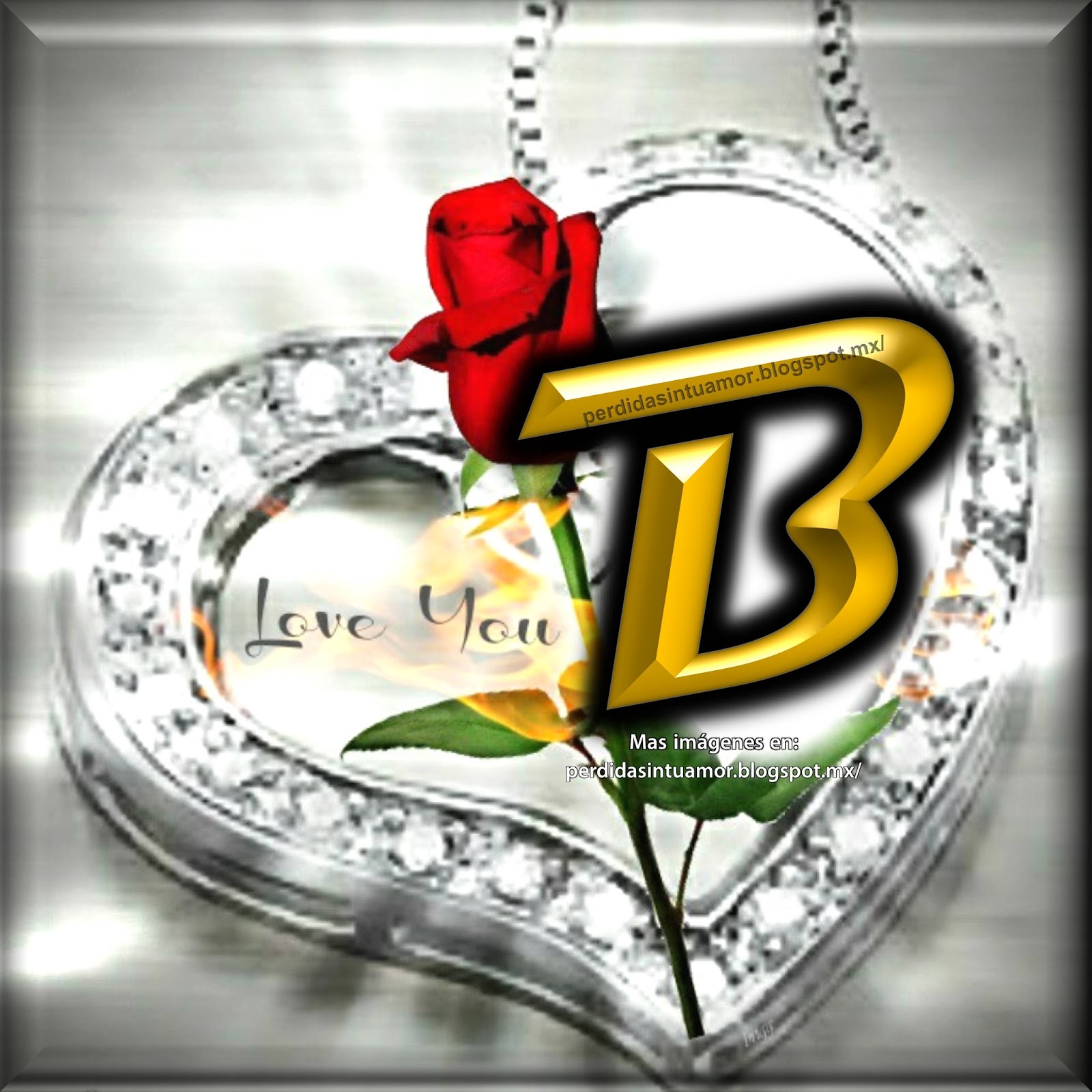 INICIALES Y NOMBRES PARA TI: INICIALES EN UN CORAZÓN BONITO ( A - Z )