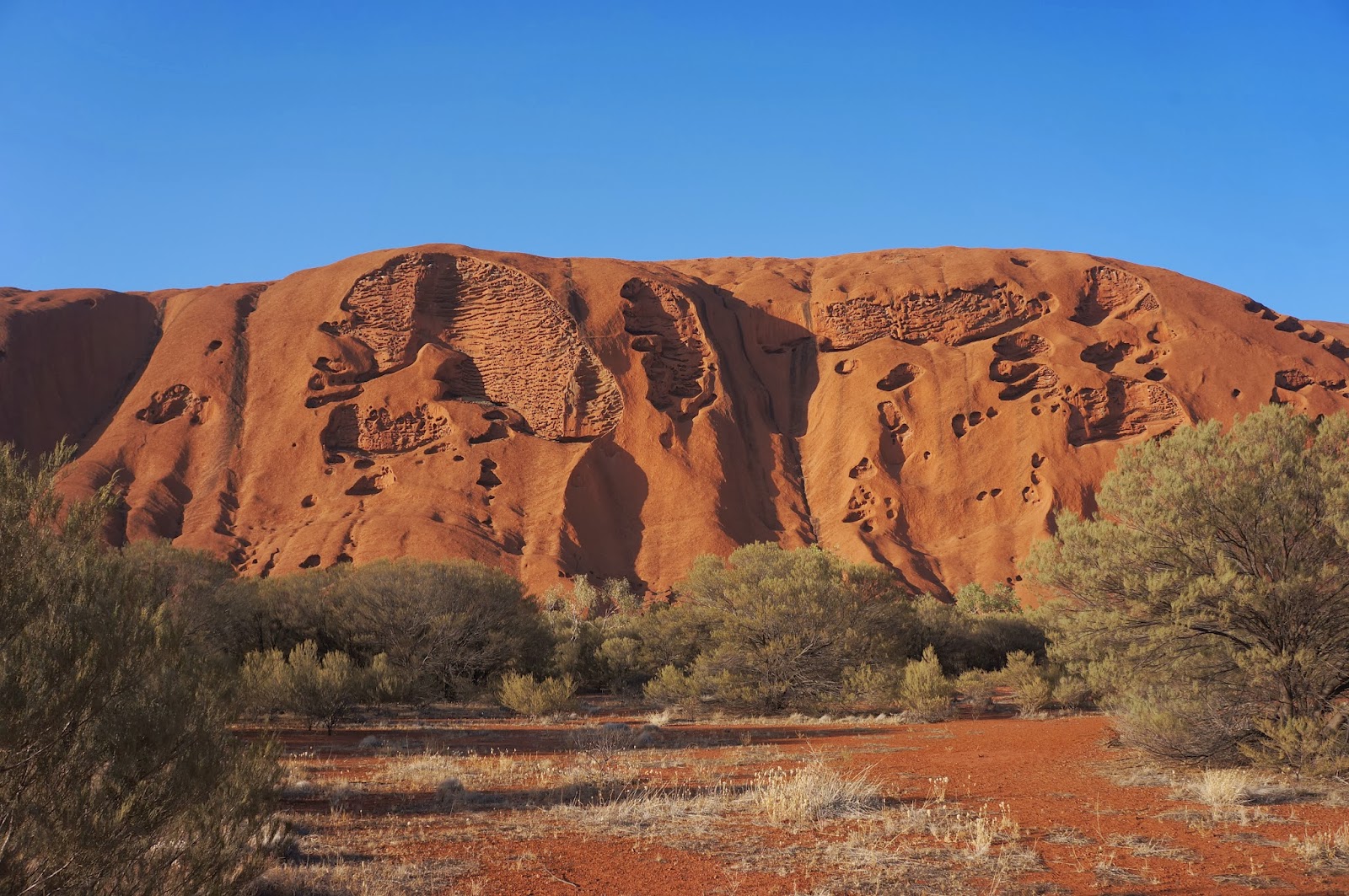 Austrasian Trip: Le caillou rouge au milieu du désert