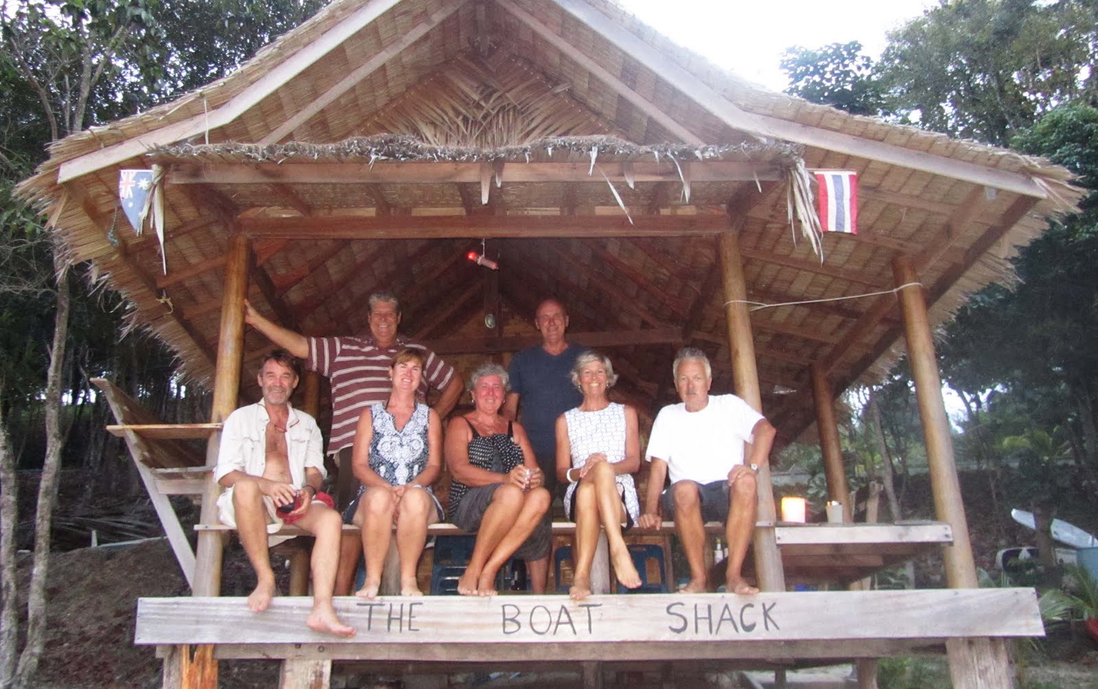 Crystal Blues: Just Cruising - The Boat Shack At Ko Phayam