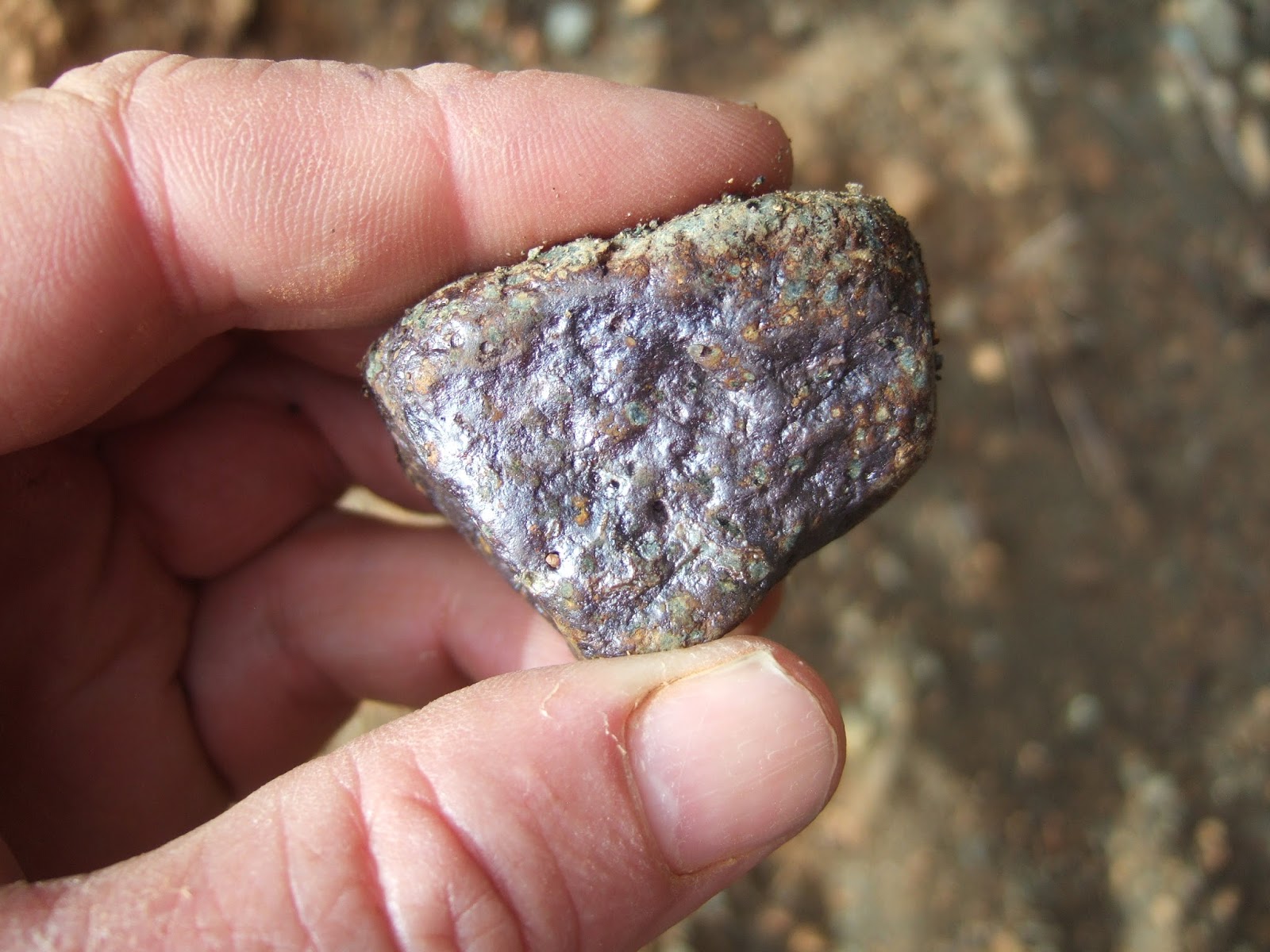 Reading the Washington Landscape: Cave in Gravel Pit and Iron/Manganese ...