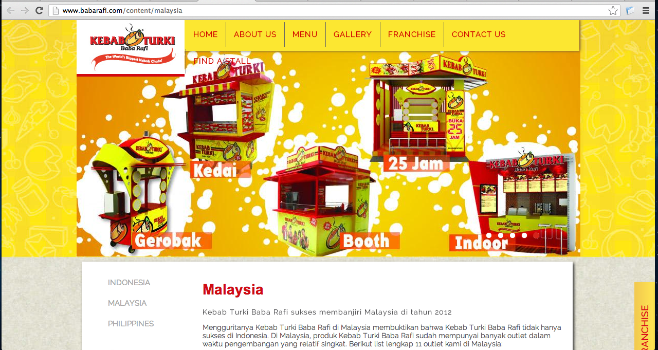 Kebab Turki Baba Rafi Franchise Evaluation